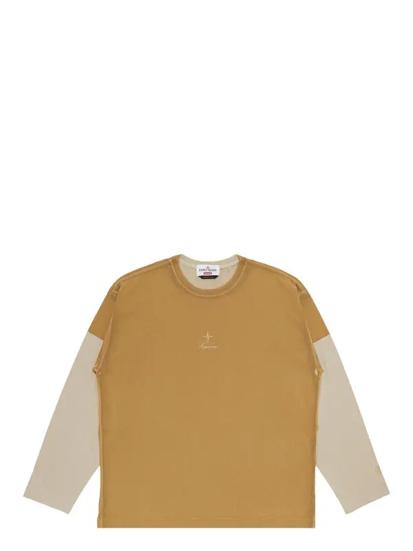 Supreme X Stone Island Long-sleeve Top - Tan