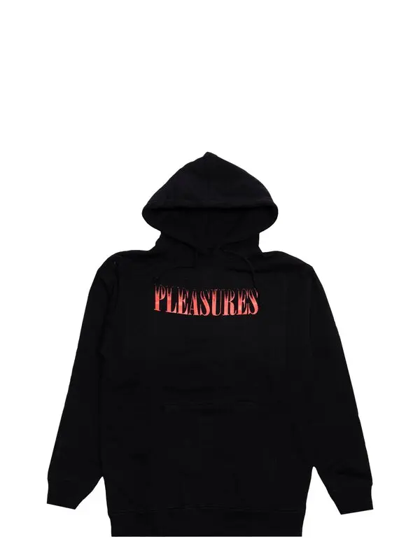 PLEASURES Hooded Pullover - Black