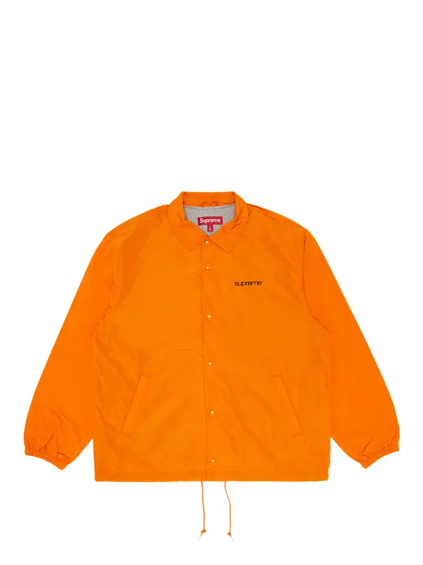 Supreme Nyc Coaches Jacket - Orange