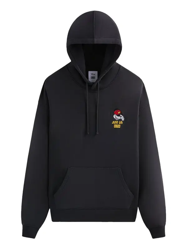 Kith For Mickey & Friends Just Us Williams Iii Hoodie - Black