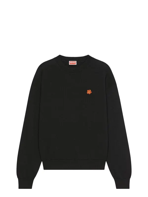 Kenzo Crest Logo Jumper - Black