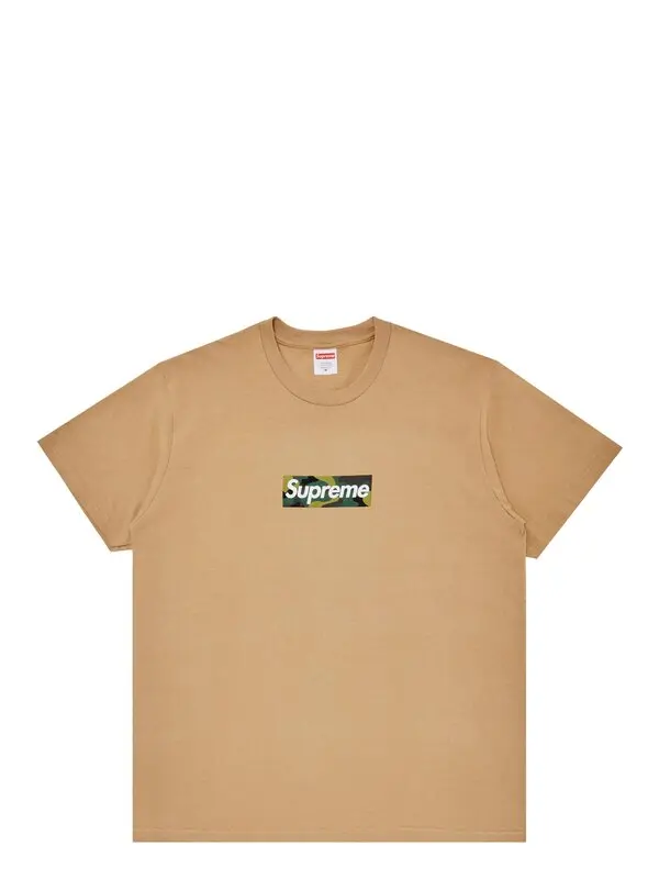 Supreme Box Logo Tee 'khaki - Tan