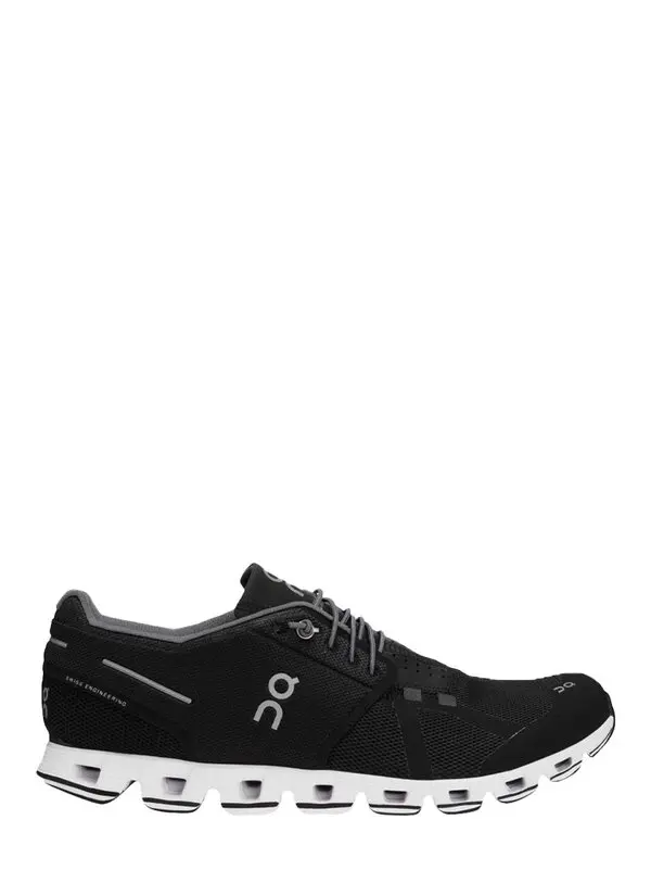 On Cloud White Sneakers - Black