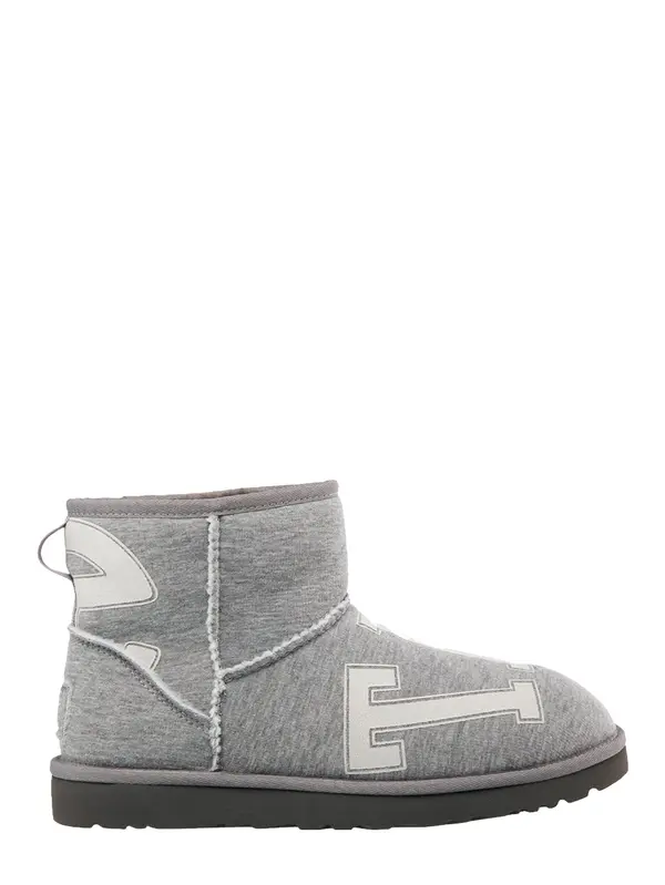 UGG X Telfar Fleece Mini Boots - Grey