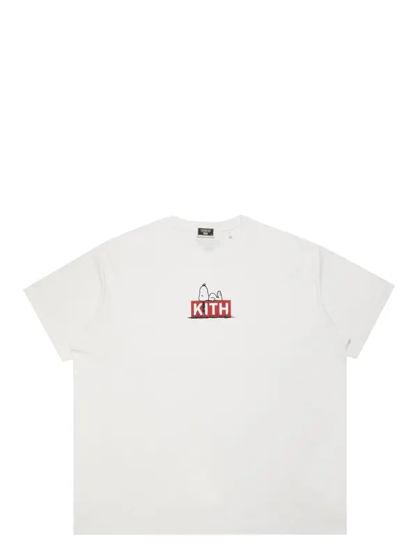 Kith For Peanuts Doghouse Tee - White