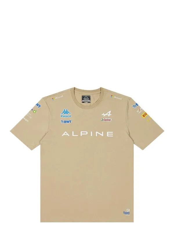 PALACE X Kappa For Alpine T-shirt - Tan