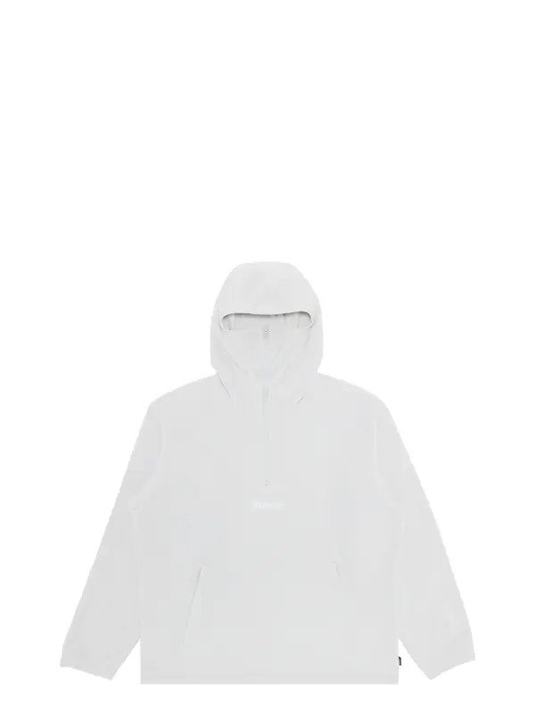 Supreme Polartec Facemask Half Zip Hooded Sweatshirt - Grey