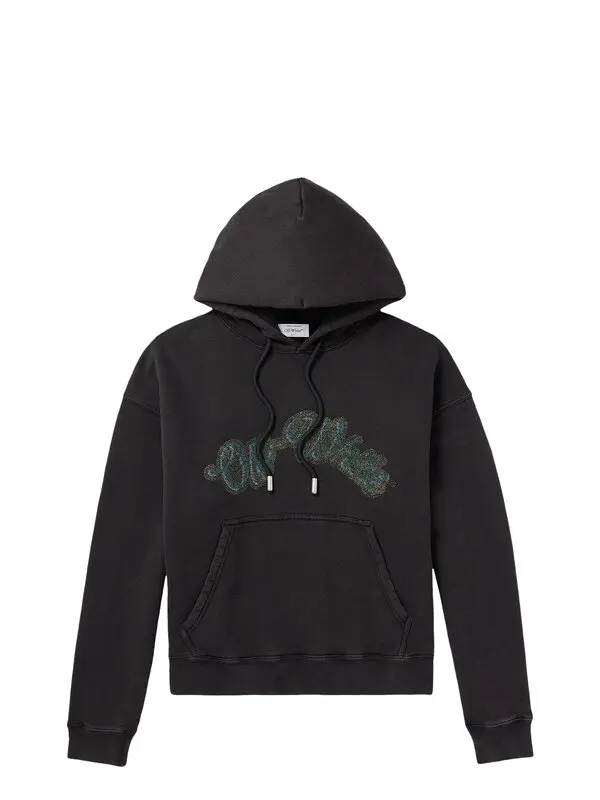 Off-White Bacchus Skate Hoodie - Black