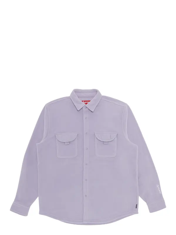 Supreme Polartec Shirt 'lilac - Purple