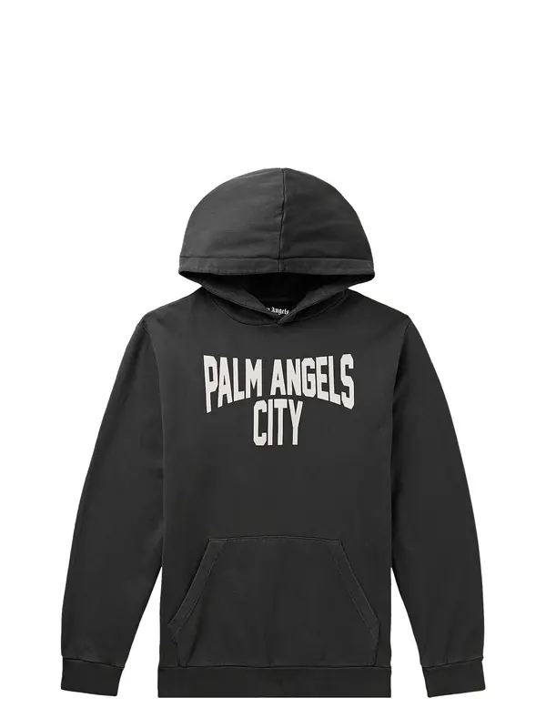 Palm Angels City Hoodie - Grey