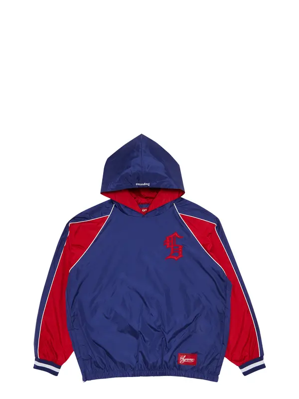 Supreme Hooded Pullover - Blue