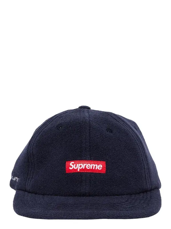 Supreme Polartec Small Box 6-panel Cap - Blue