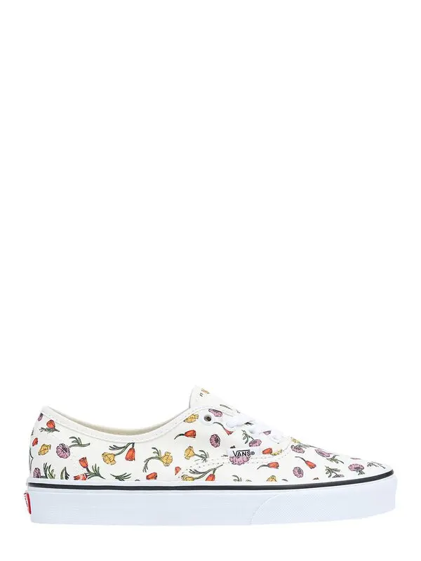 VANS Authentic Poppy Floral Sneakers - Cream