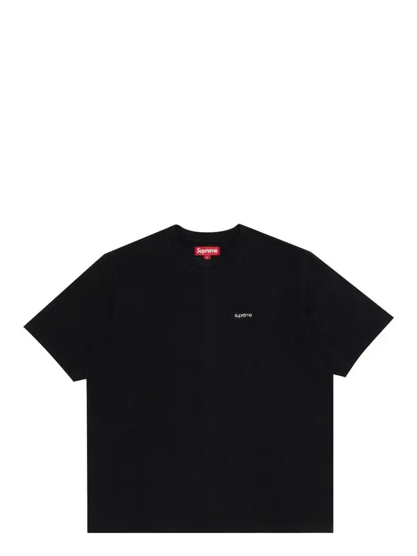 Supreme Short-sleeve Pocket Tee - Black