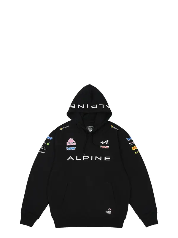 PALACE X Kappa For Alpine Hood - Black