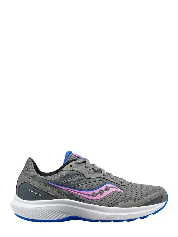 Saucony Cohesion 16 Wide Athletic Sneakers - Grey
