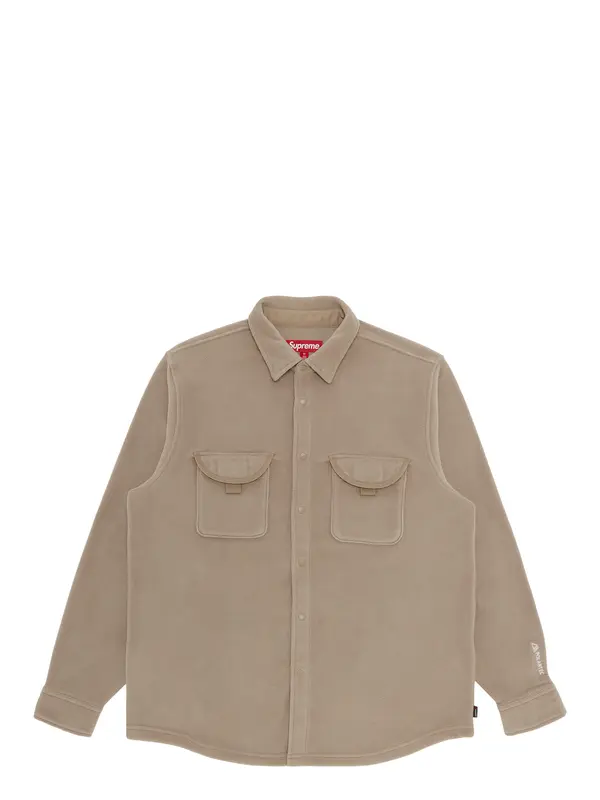 Supreme Polartec Shirt - Tan