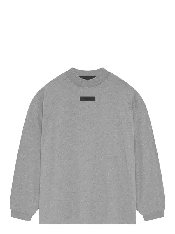 Fear Of God Long-sleeve Tee 'dark Heather Oatmeal - Grey
