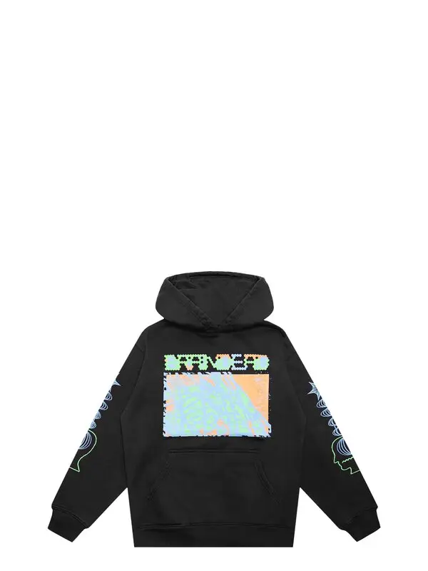 BRAIN DEAD Videosphere Hoodie - Black