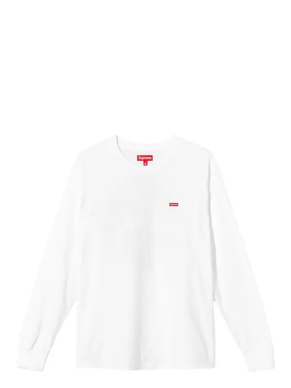 Supreme Small Box Long-sleeve Tee - White