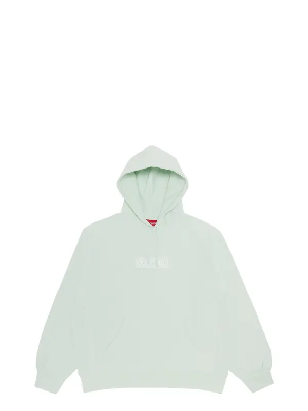 Supreme Box Logo Hooded Sweatshirt - Green