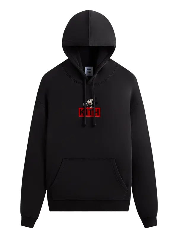 Kith For Mickey & Friends Cyber Monday Mickey Classic Logo Hoodie - Black
