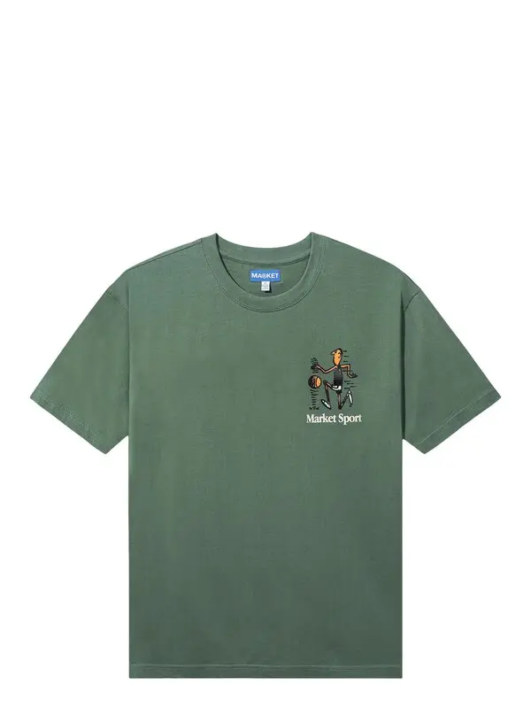 MARKET Head Games T-shirt - Green