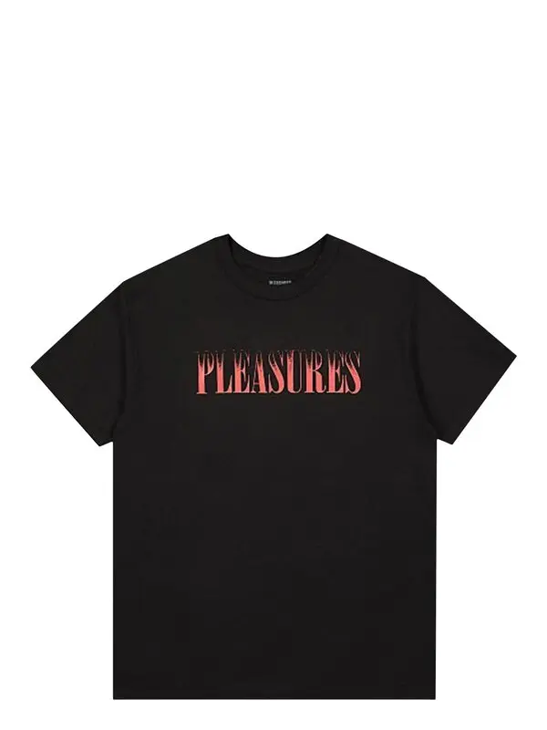 PLEASURES Crumble T-shirt - Black