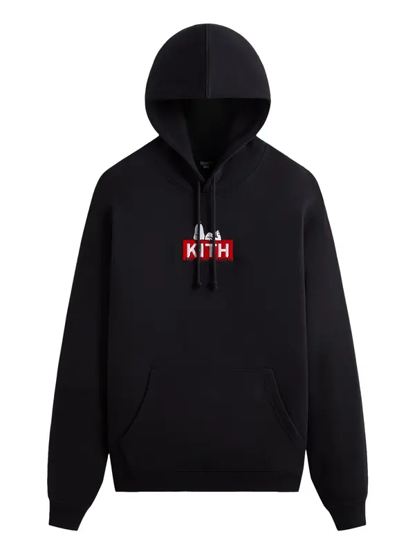 Kith For Peanuts Doghouse Hoodie - Black