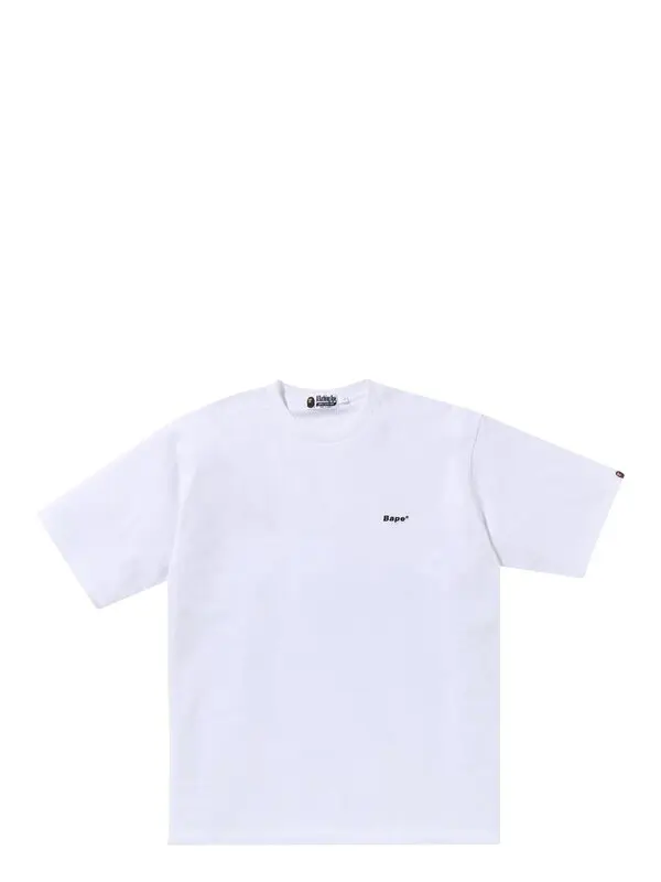 A BATHING APE One Point Relaxed Fit Tee - White