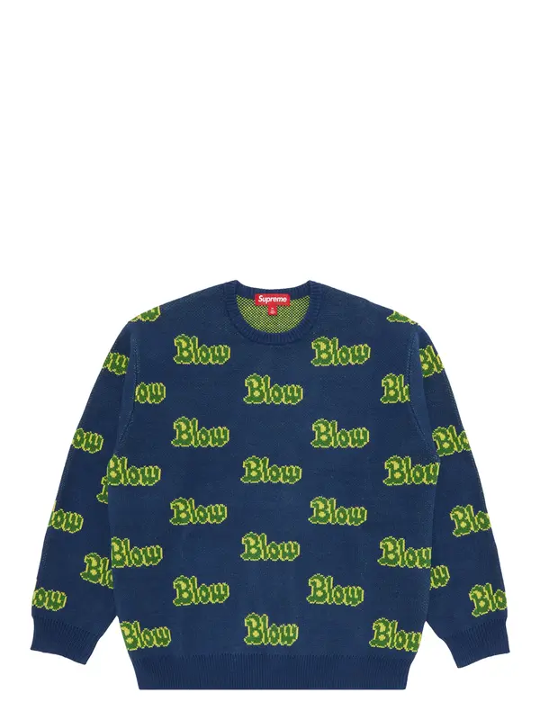 Supreme Blow Sweater - Blue