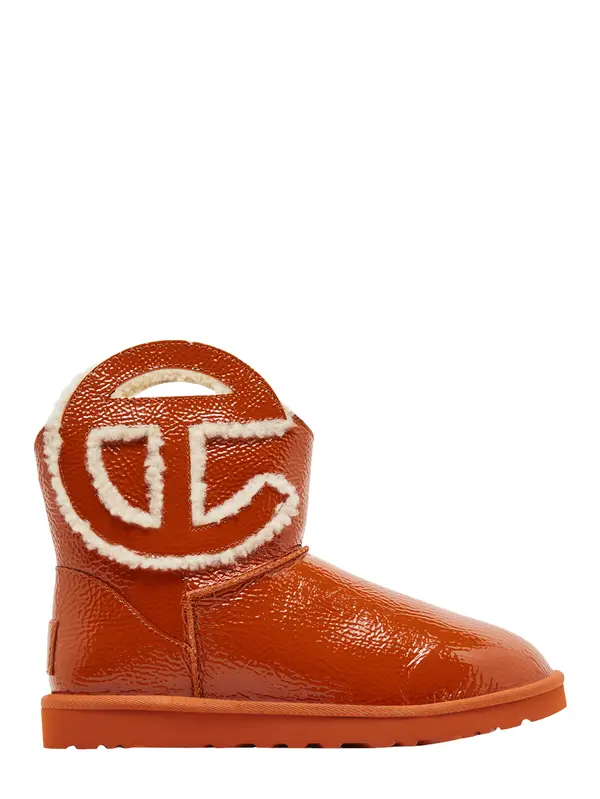 UGG X Telfar Logo Mini Boots - Orange