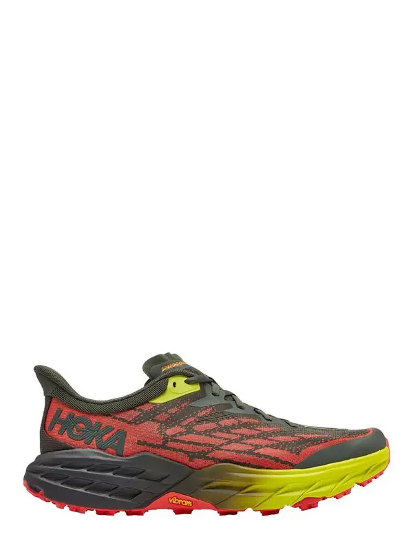 HOKA® Speedgoat 5 2e Wide Sneaker - Red