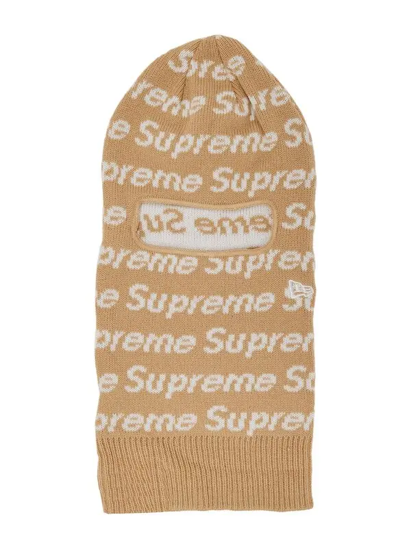 Supreme X New Era Repeat Balaclava - Tan