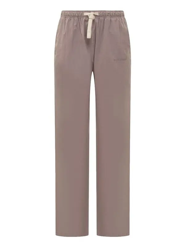 Palm Angels Travel Trousers With Logo - Pink