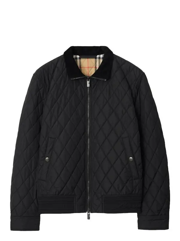 Burberry Quilted Nylon Jacket - Black