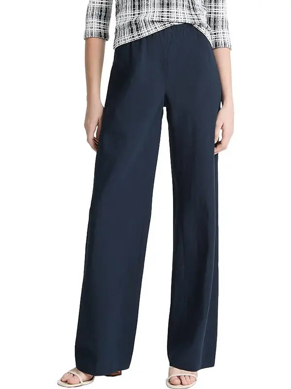 Vince Wide Leg Trousers - Coastal Blue