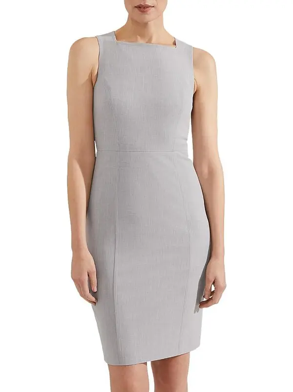 HOBBS LONDON Lauren Dress - Pale Gray