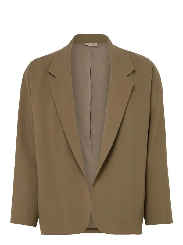 Fear Of God Virgin Wool Blazer - Brown