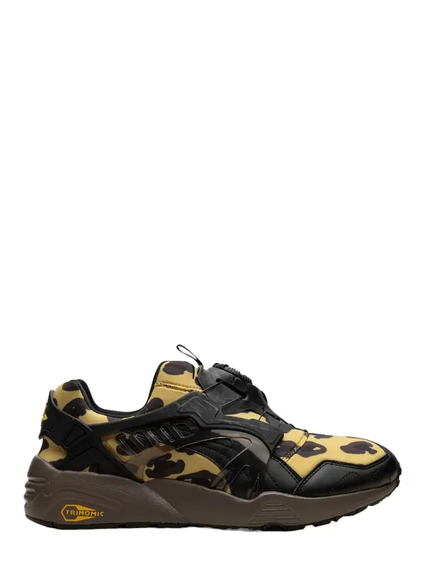 PUMA Disc Blaze Leopard Sneakers - Black
