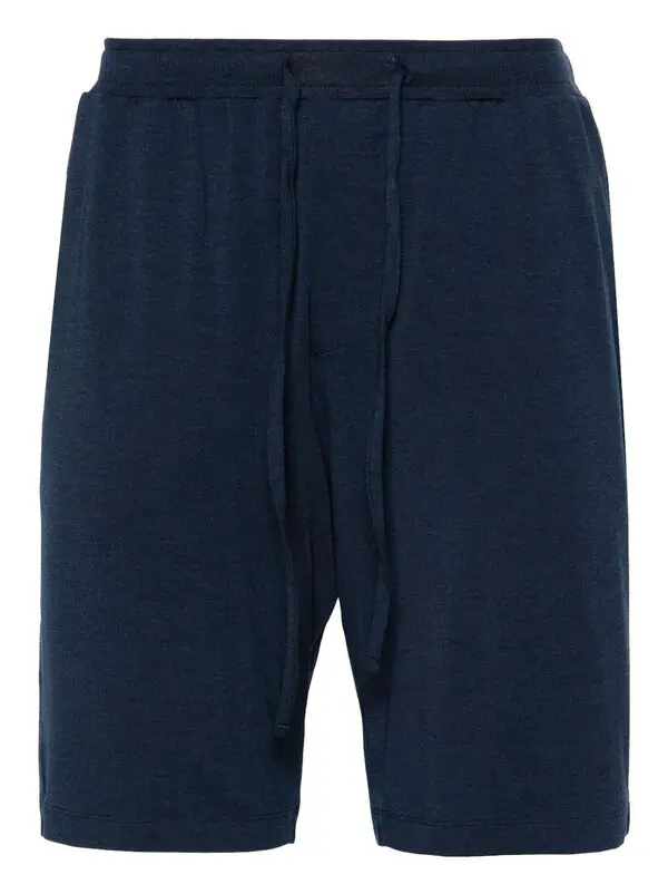 Hanro Jersey Bermuda Shorts - Blue