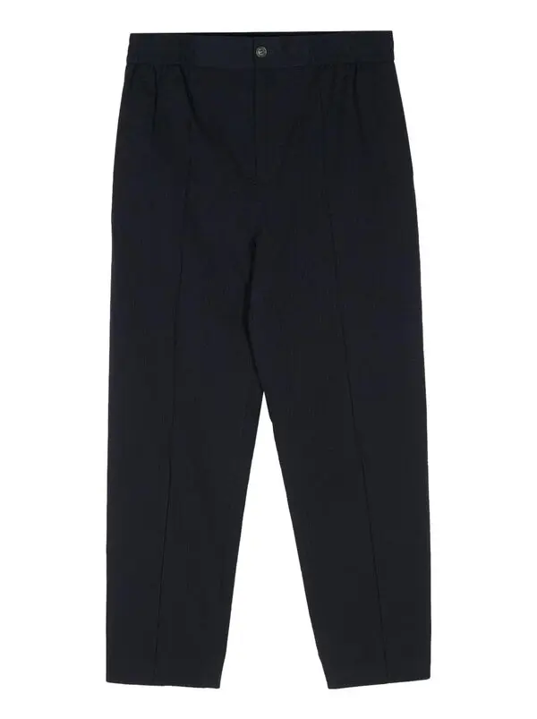 A.p.c. Joaquin High-waist Tapered Trousers - Blue
