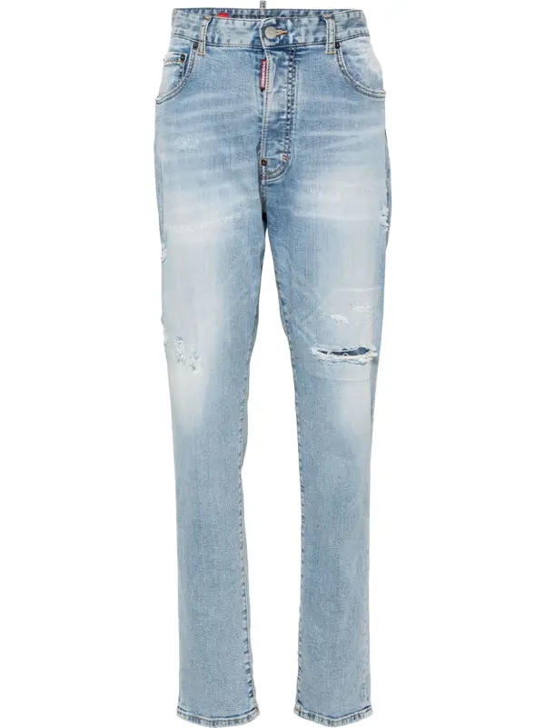 Dsquared2 Tapered-leg Jeans - Blue