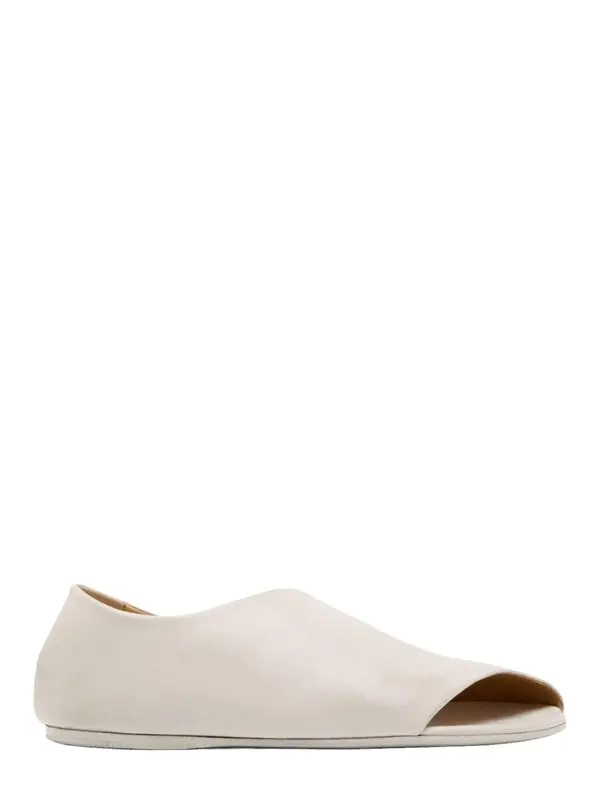 Marsèll Cut-out Leather Sandals - White