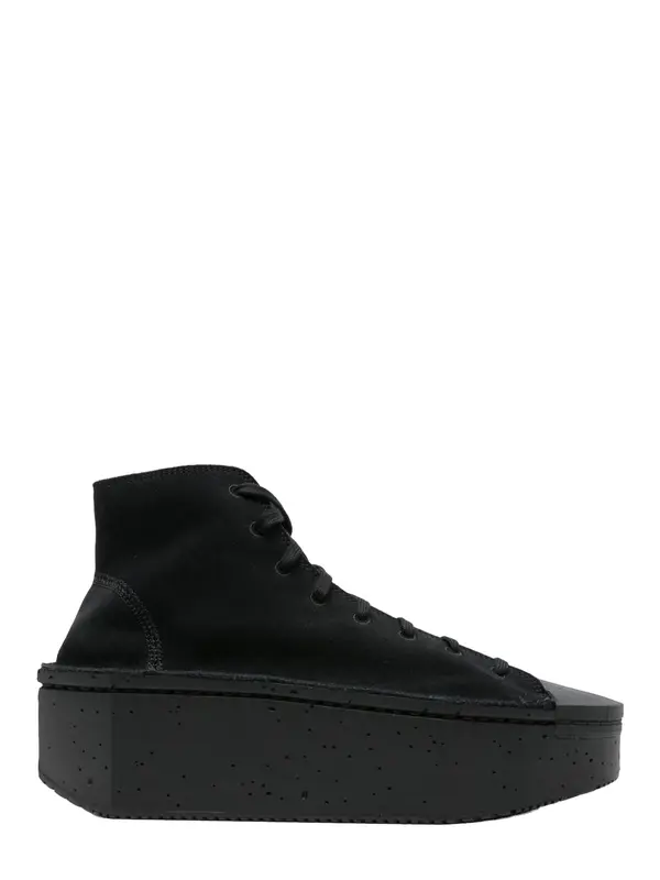 Y3 X Adidas Brick Court Hi Sneakers - Black