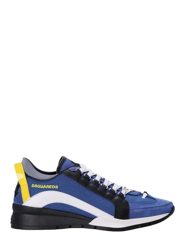 Dsquared2 Legendary Leather Sneakers - Blue