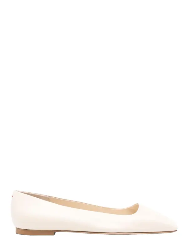 AeydĒ Matti Leather Ballerinas - Neutrals
