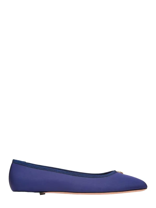 Bally Logo-plaque Ballerina Flats - Blue