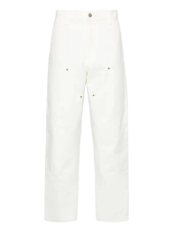 Carhartt Work In Progress Double Knee Straight-leg Trousers - Neutrals