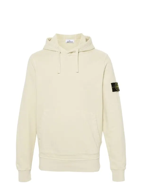 Stone Island Compass-badge Hoodie - Neutrals